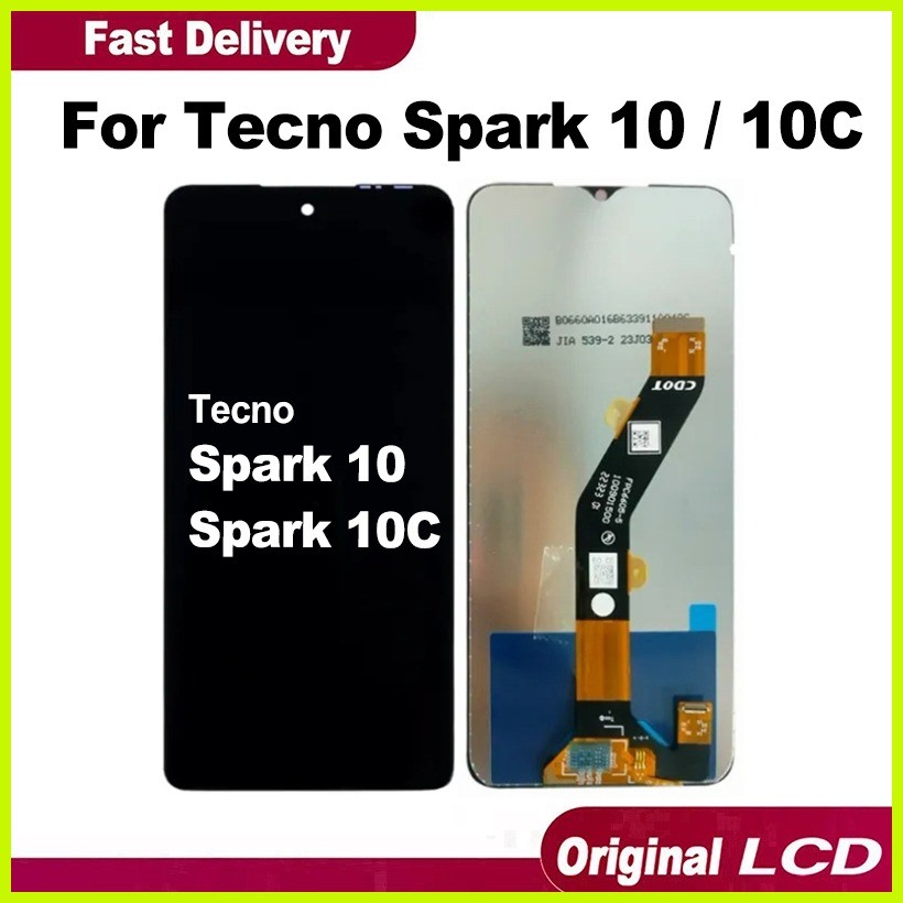 Tecno Spark 10/10C KI5k KI5Q LCD Touch Screen Digitizer Replacement ...