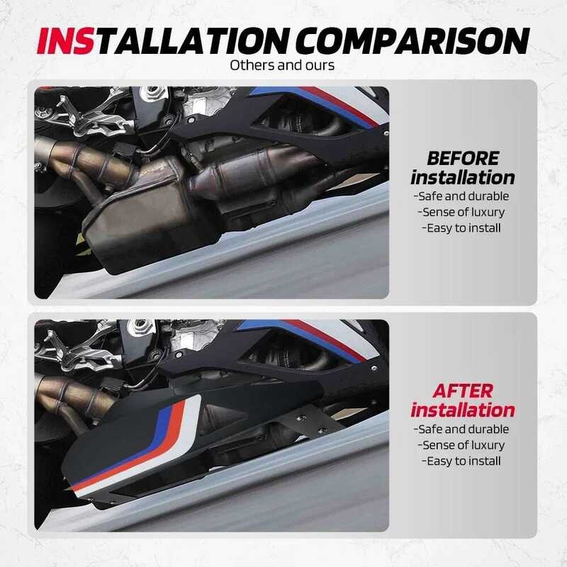 S1000RR For M1000RR 2019-2025 Belly Pan Engine Exhaust Protector Cover ...