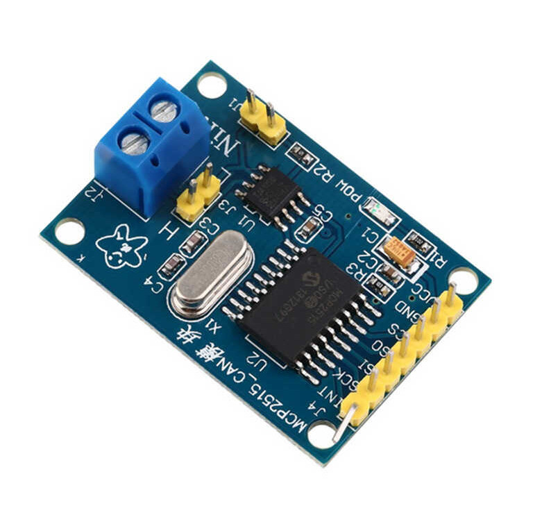 MCP2515 CAN bus module TJA1050 receiver SPI protocol 51 microcontroller program routine | Shopee ...
