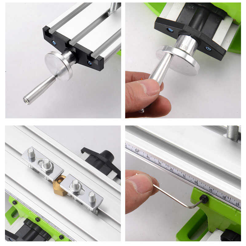 Worable Functional Bench Vise Fixture Milg X And Y-Axis Adjustment ...
