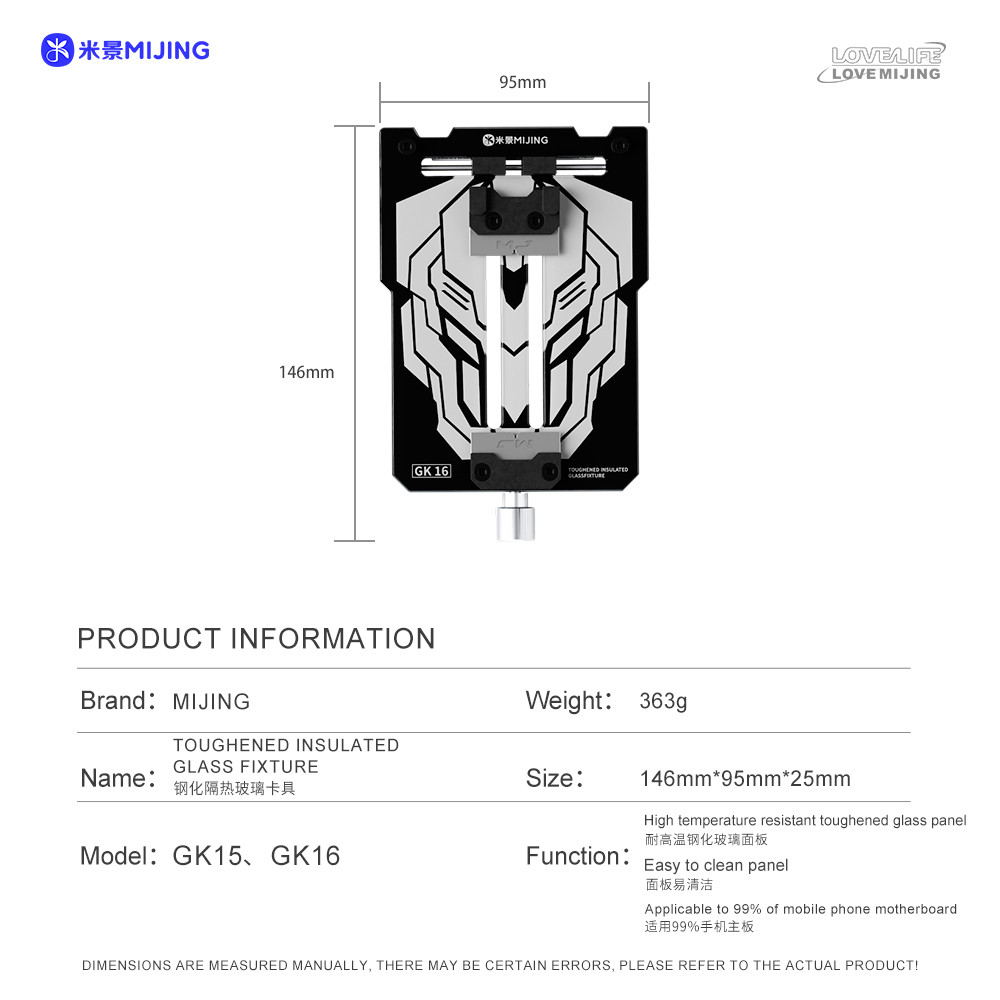 Mijing Transformers style Universal Mobile Phone PCB Square Fixture ...