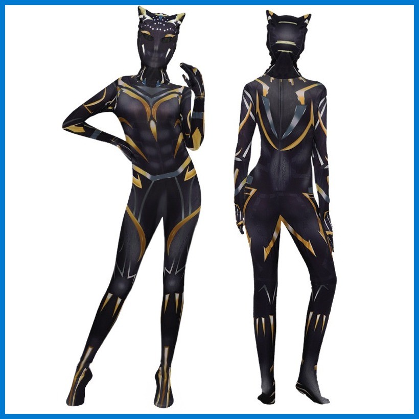 NEW Panther 2 Wakanda Forever Superhero Black Shuri Cosplay Costume ...