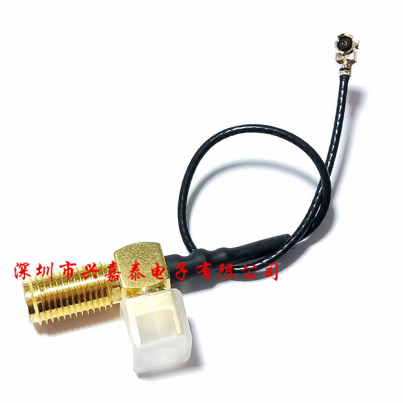 IPEX to SMA-KWE Bent Foot WIFI Module Antenna SMA Socket to IPEX ...
