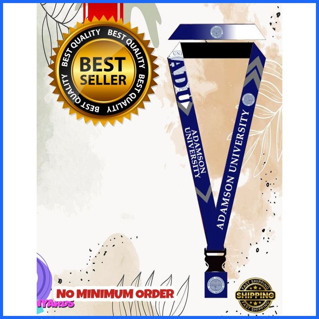 ADU | Adamson University Lanyards Sling Id Lace | Shopee Philippines