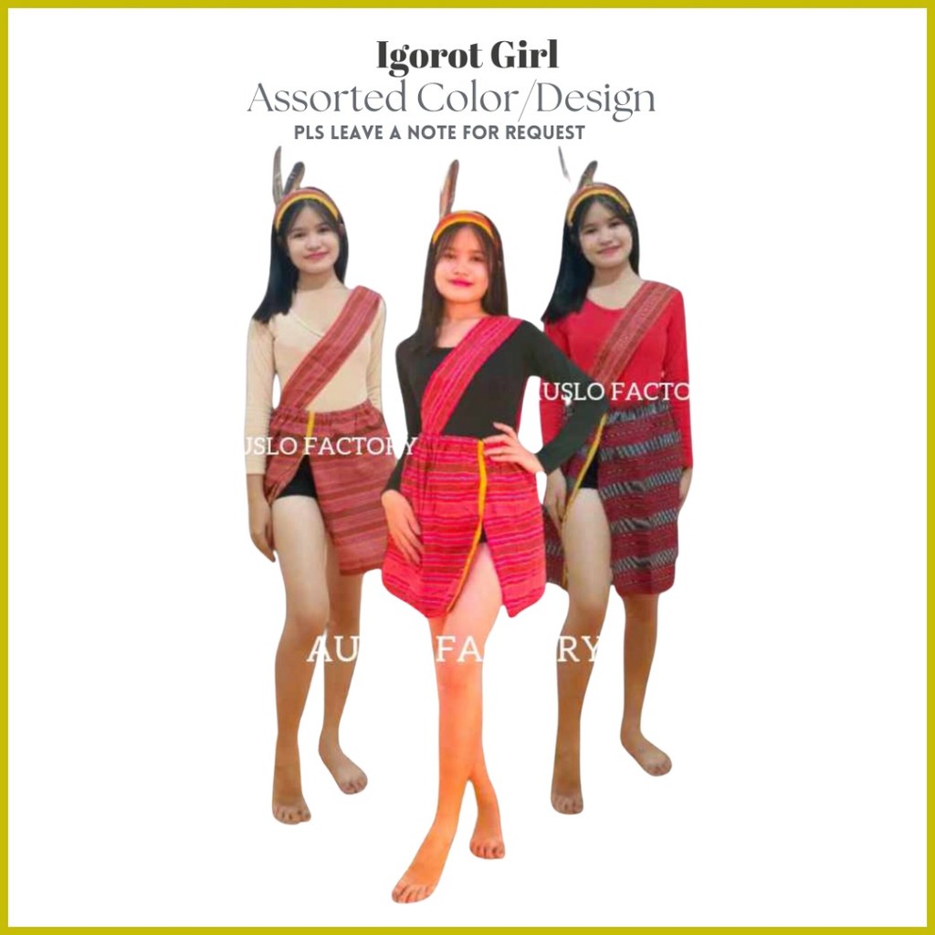 ⭐ ☢ Aas {LACAOFACTORY4} NATIVE COSTUME IGOROT/IFUGAO COSTUMES FOR KIDS ...