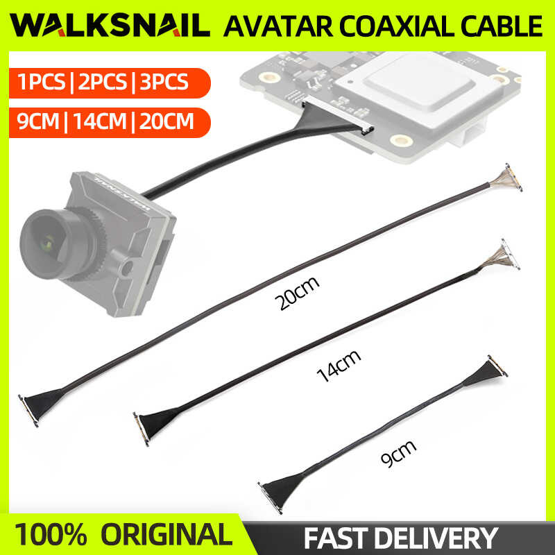 FPV VTX Coaxial Cable 9Cm/14Cm/20Cm Replacement Accessories For ...