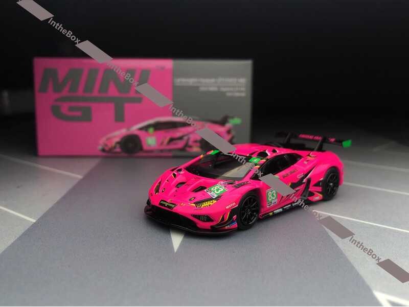 DEC 2024 Mini GT #772 Huracán Gt3 Evo2 #83 Iron Dames IMSA Daytona ...