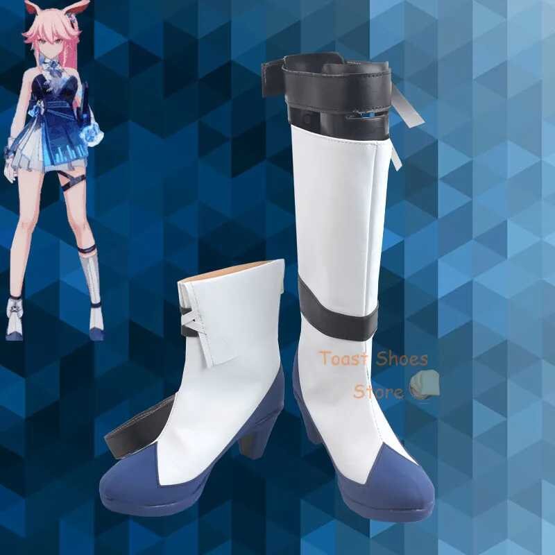 Impact Honkai 3rd Yae Sakura Boots Comic Anime Game for Con Halloween ...