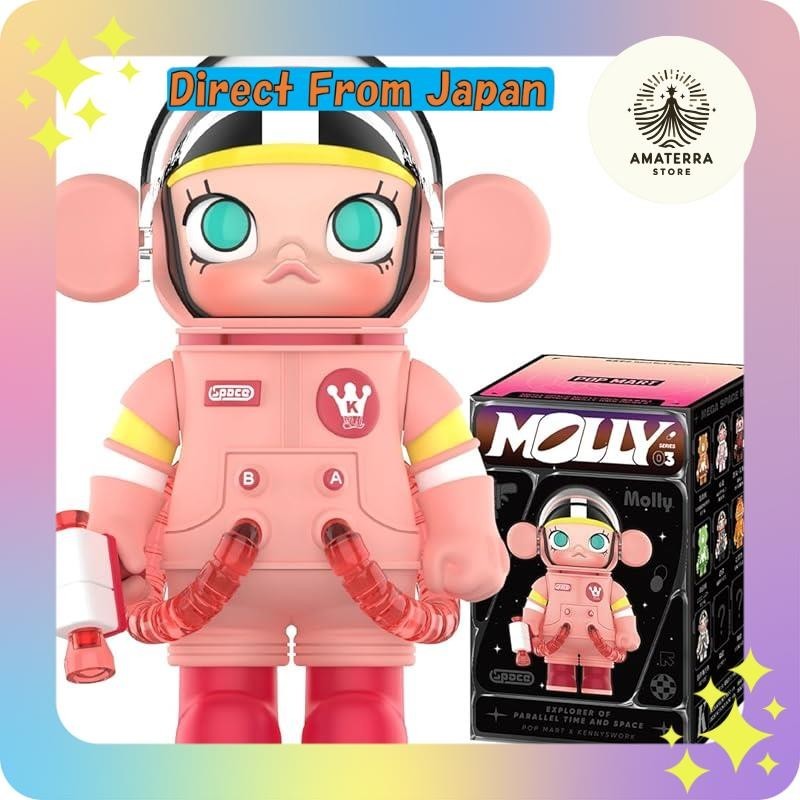 POP MART MEGA SPACE MOLLY 100% Series 3 [3 pieces] Popmart Gacha Gacha ...