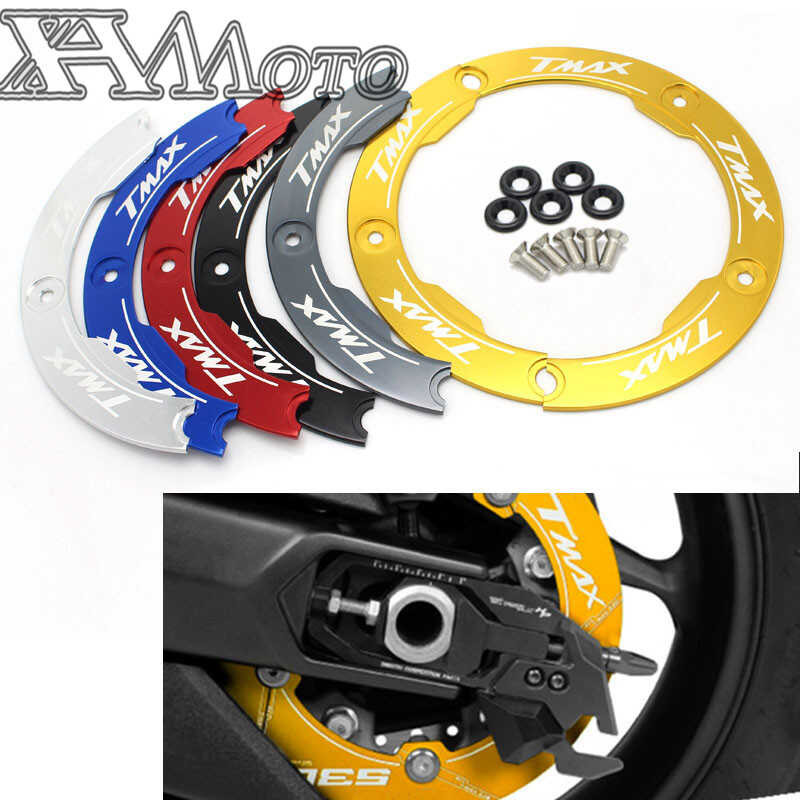 Motorcycle Accessories Transmission Belt Pulley Cover For Yamaha Tmax ...