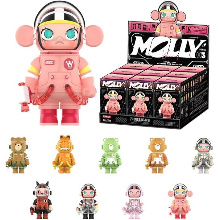 POP MART MEGA SPACE MOLLY 100% Series 3 [Assorted Box 9 pieces] Popmart ...