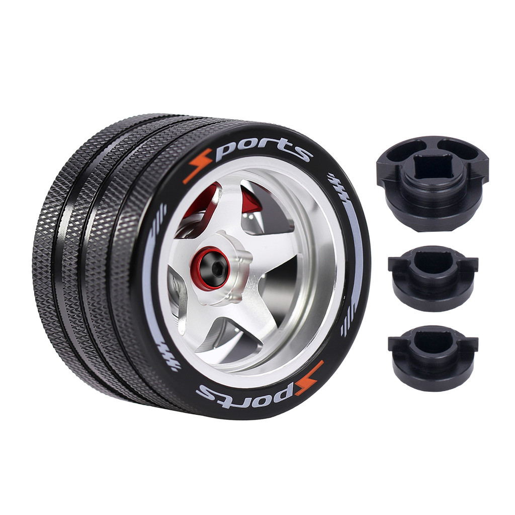 Transmitter Handwheel Steering Wheel with Brake Disc for Sanwa Mt4/mt5/m12/m17 Futaba 4px/7px ...