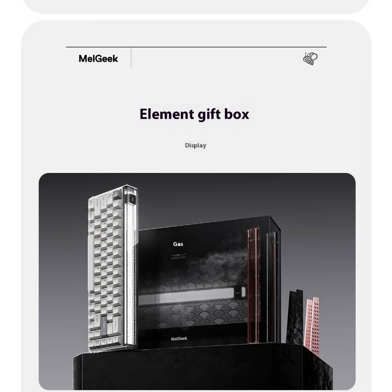 MelGeek MADE68/84PRO Limited edition gift box with magnetic shaft ...