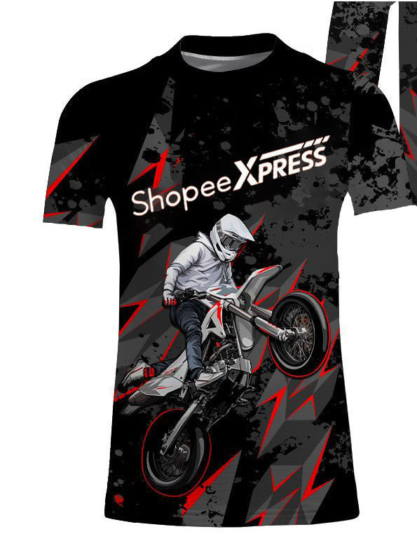 [Ready-Stock] 2025 Shopee Rider short Sleeves （bestseller）Jersey Corner ...