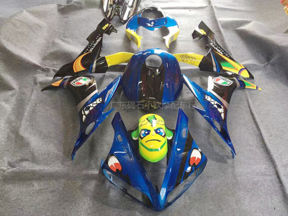 Yamaha R1 02-03-04-05-06 Full Body Shell Fairing Full Body Panel Full ...