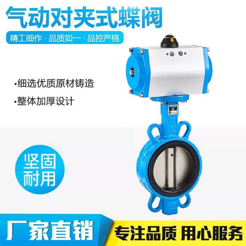D671X-16 Pneumatic Clamp Type Butterfly Valve DN50-DN300 | Shopee ...