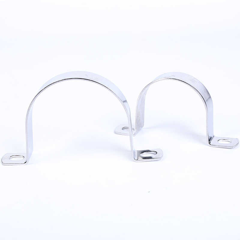 304 Stainless Steel Thickened Saddle Clamp U-Shaped Pipe Clamp Ohmic ...