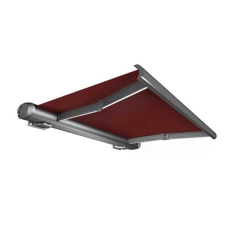 New Full Box Sunshade Electric Remote Control Retractable Canopy Villa ...