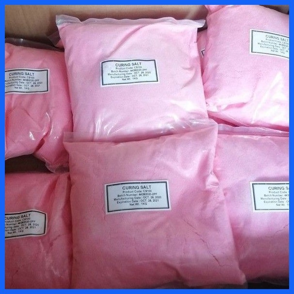 ♀ 4K Curing salt/ CURE MIX Pink salt/ Prague powder 1kg FOR MEAT ...
