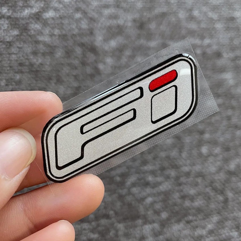 FI Emblem EFI 3D Epoxy Sticker FI EFI System Logo Jelly Gel Decal for ...