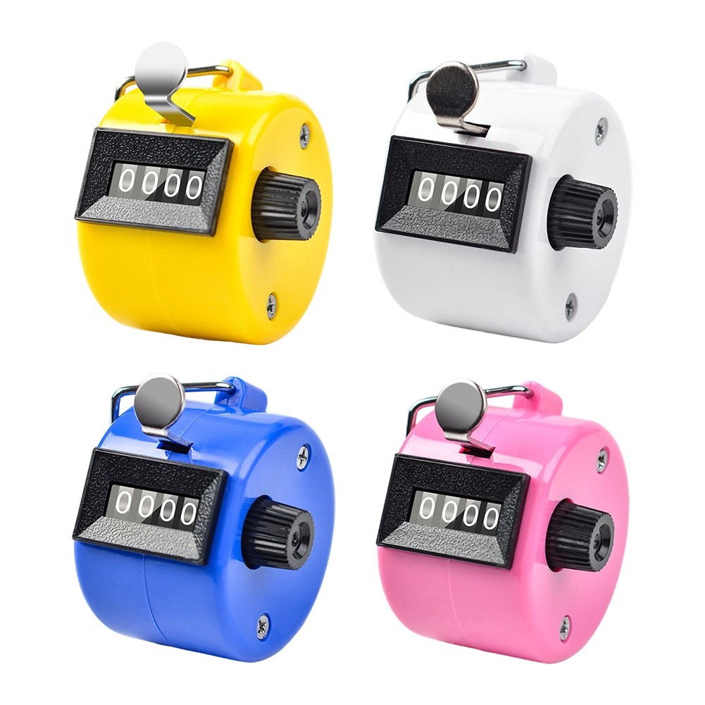 Ready Stock Mechanical plastic color counter Metal counter People flow ...