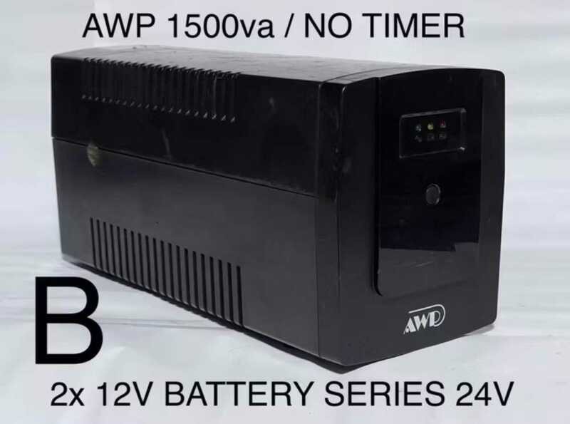 SECURE 3000VA / AWP2000VA / INTEX 1500VA / APC 1400VA (NO BATTERY ...
