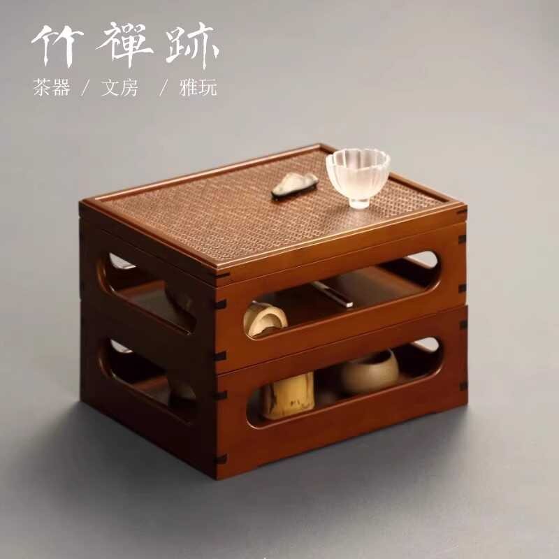 Bamboo Zen Traces|Bamboo Multi-Functional Toy Organizer Desktop Set Box ...