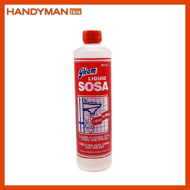 Gleam Declogger Liquid SOSA 500Ml. | Shopee Philippines