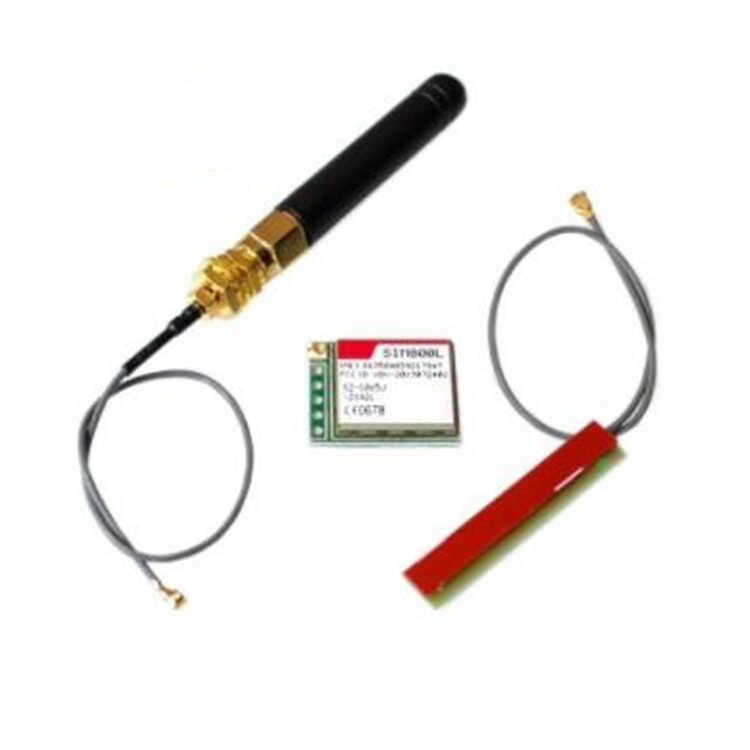 Green SIM800L GPRS TCP IP module, self ejecting card slot, microSIM card, GSM SMS | Shopee ...