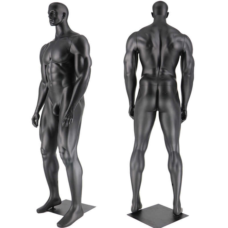 Large size props, muscular male models, headless clothing, body display ...