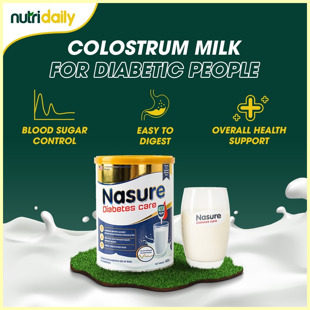 Nasure Milk for Diabetic Colostrum Milk Powder Pack of 2 | Shopee ...