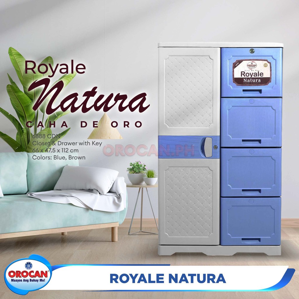 Orocan Caha De oro Royale Natura Cabinet & Drawer | Shopee Philippines