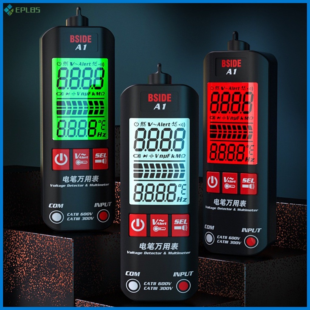Voltage Detection Multimeter LCD Display Voltage Indicator for DC ...