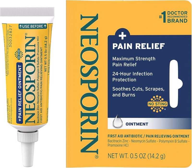 Allergy COD And Anti Inflammatory Neosporin Maximum Strength Pain ...