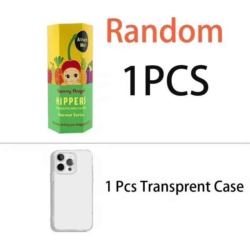 3D Fruit Veggie Sonny Angel Pendant Phone Case for iPhone 16 Pro Max 15 ...