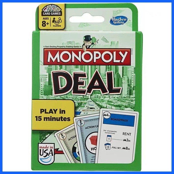 ۞ ∆ MONOPOLY Deal Card Game Family Game Card | Shopee Philippines