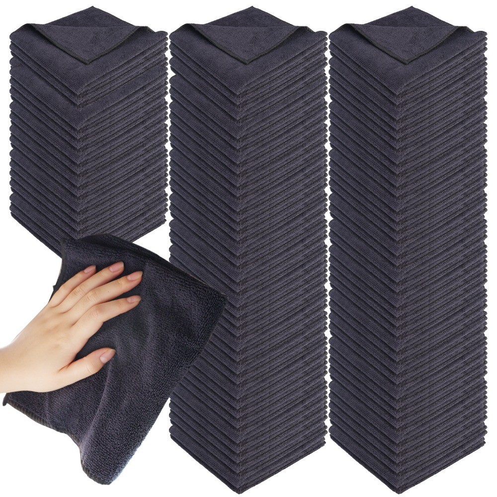 Multiple Sizes Microfiber Car Wash Towel Cleaning Drying Cloth Hemming ...