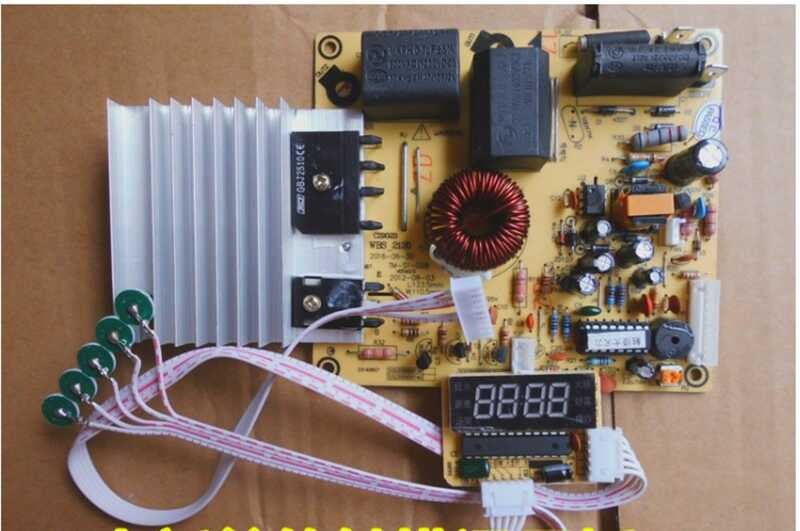 Universal touch screen, induction cooker main universal circuit ...