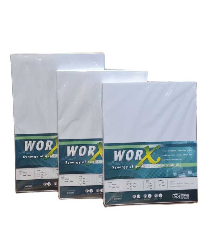 WORX SPECIALTY PAPER 200 GSM A4 SIZE | Shopee Philippines