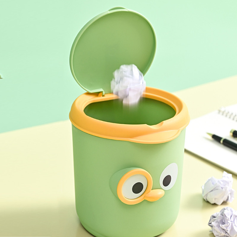 Mini Desk Bin Desktop Trash Can Desktop Bin Small Waste Bin Basket Mini ...