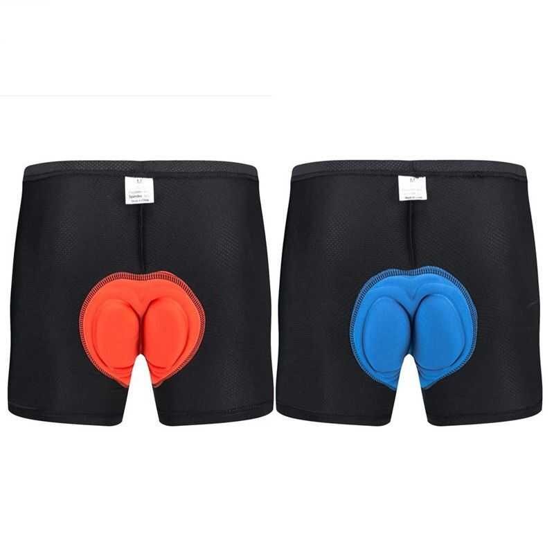 Men's Cycling Padded MTB Liner Bicycle Bike Underwear Shorts Breathable ...