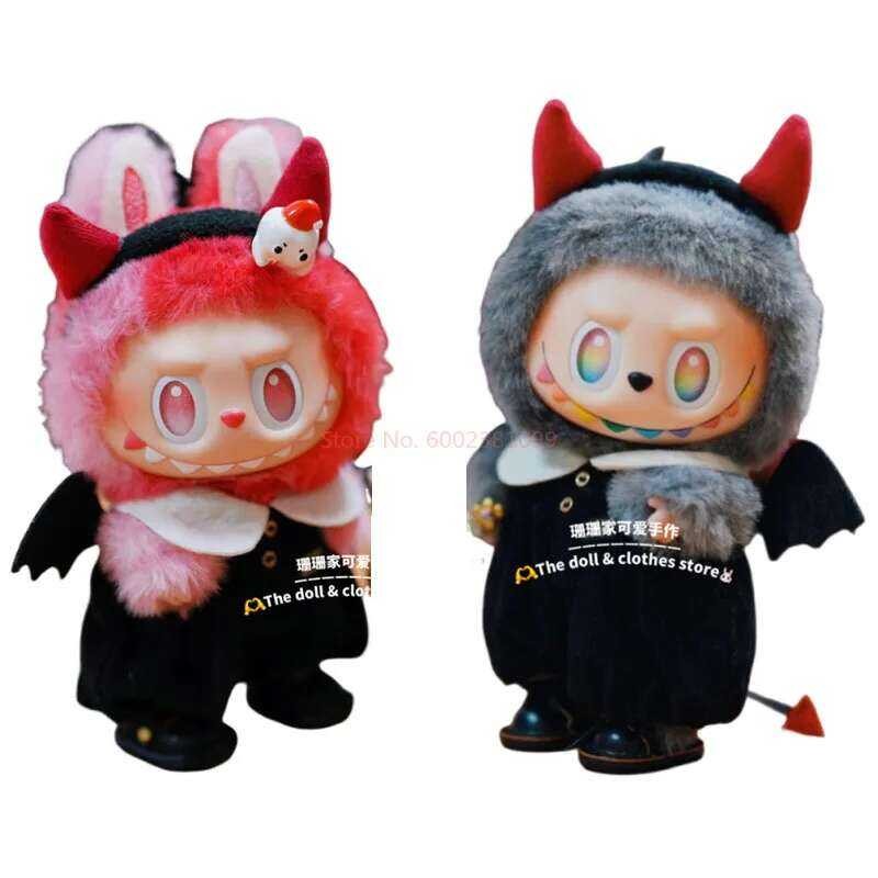 A Labubu Little Devil Set Big Into Energy 1.0 2.0 3.0 Dolls Aroon Sit ...