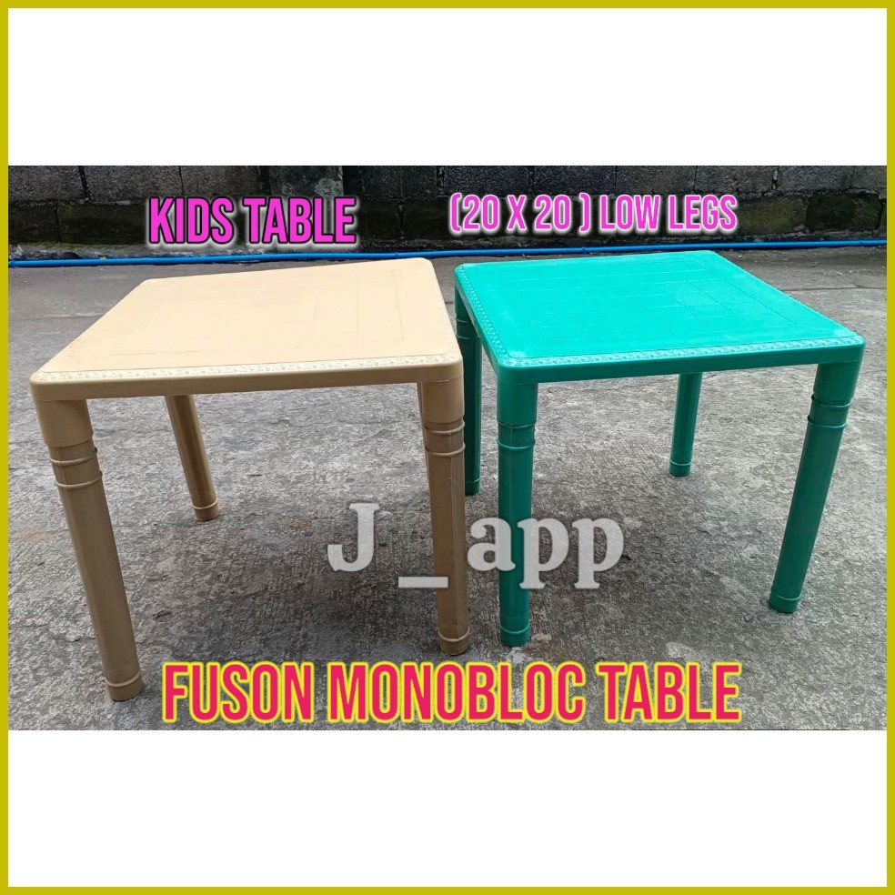 ♨ (#874) 20X20 FUSON KIDDIE SIZE TABLE / KIDS TABLE | Shopee Philippines