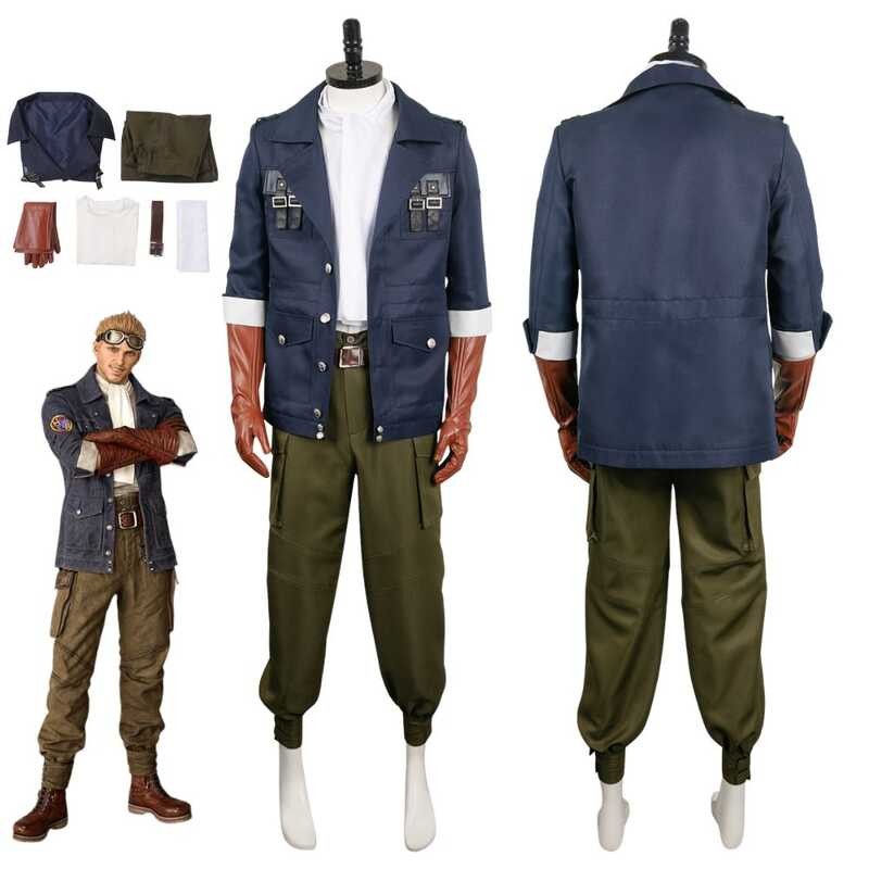 Tt Final Sy 7 Cid Highwind Cosplay Costume Disguise For Adult Men ...