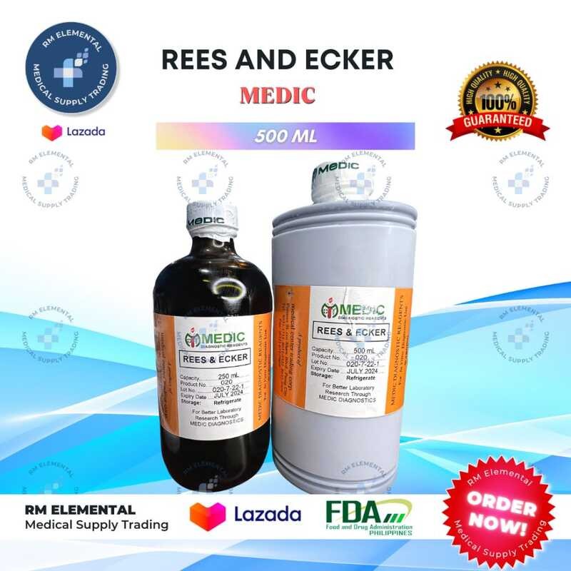 LY Medic Rees Ecker 250 At 500 Ml | Shopee Philippines