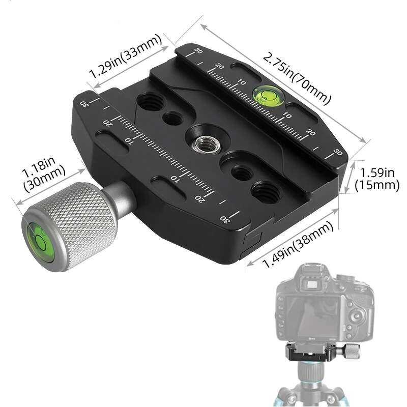Tt 50 Mm 70Mm 90Mm 110Mm “ Camera Quick Release Clamp Tripod mount ...
