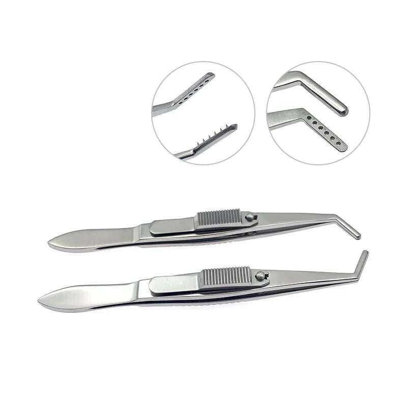 Tt Strabismus Forceps 100Mm 1Pc Muling Paggamit Kanan Kaliwa Ophthalmic ...