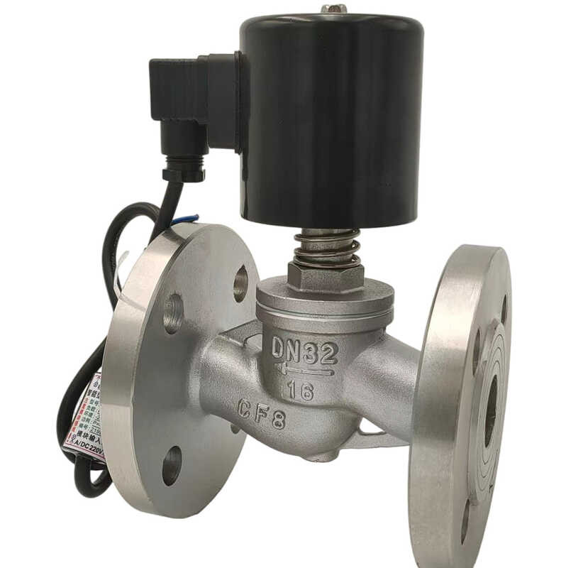 ZBSF Flange Solenoid Valve Is Made Of High Temperature Resistant Stainless Steel, Explosion ...