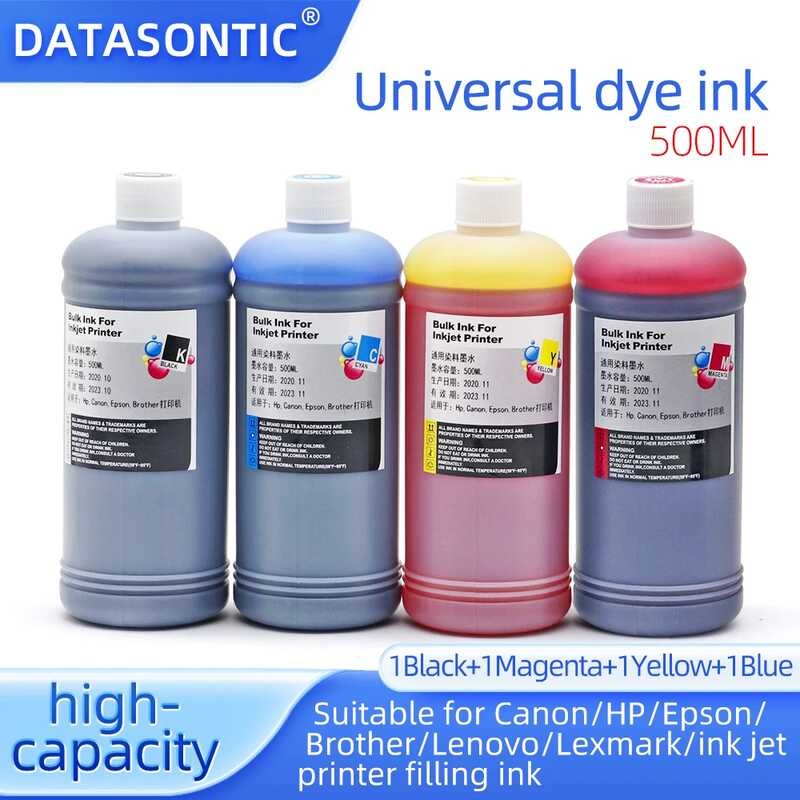 500Ml Universal Re Dye Based Ink Use For Epson Canon HP Brother Lexmark ...