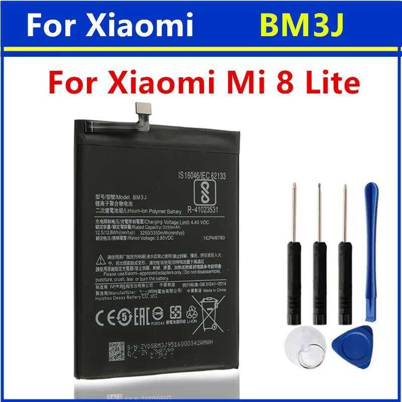 E5 Bm3j 1 High Capacity Battery 3700Mah Phone For Xiaomi Mi 8 Lite ...